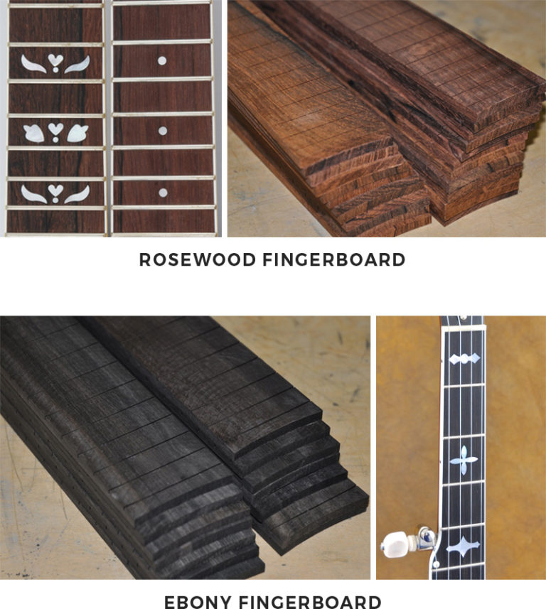 Fingerboard Material - Huber Banjos