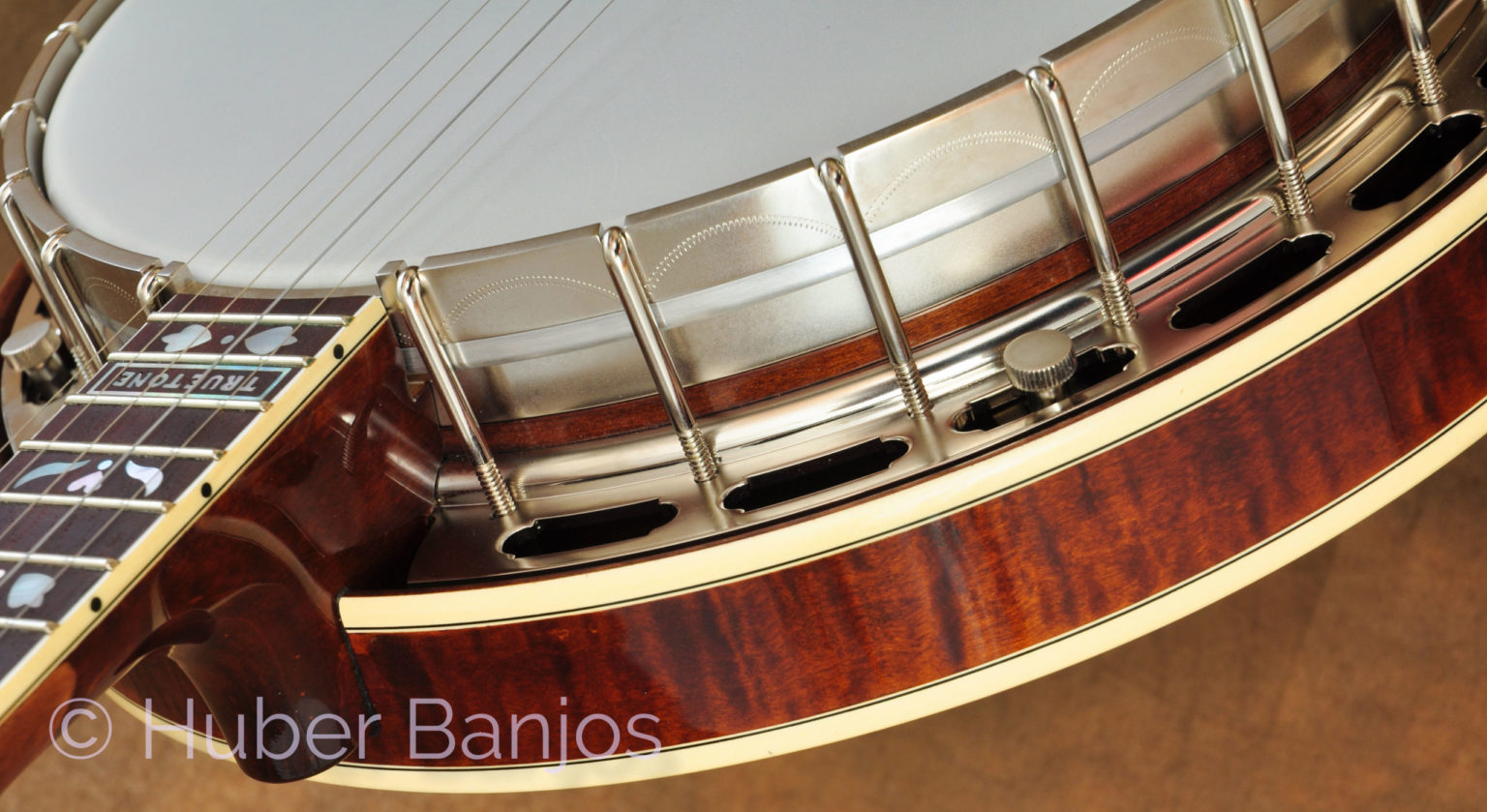 Huber VRB-G, Nickel plated, speed neck - Huber Banjos