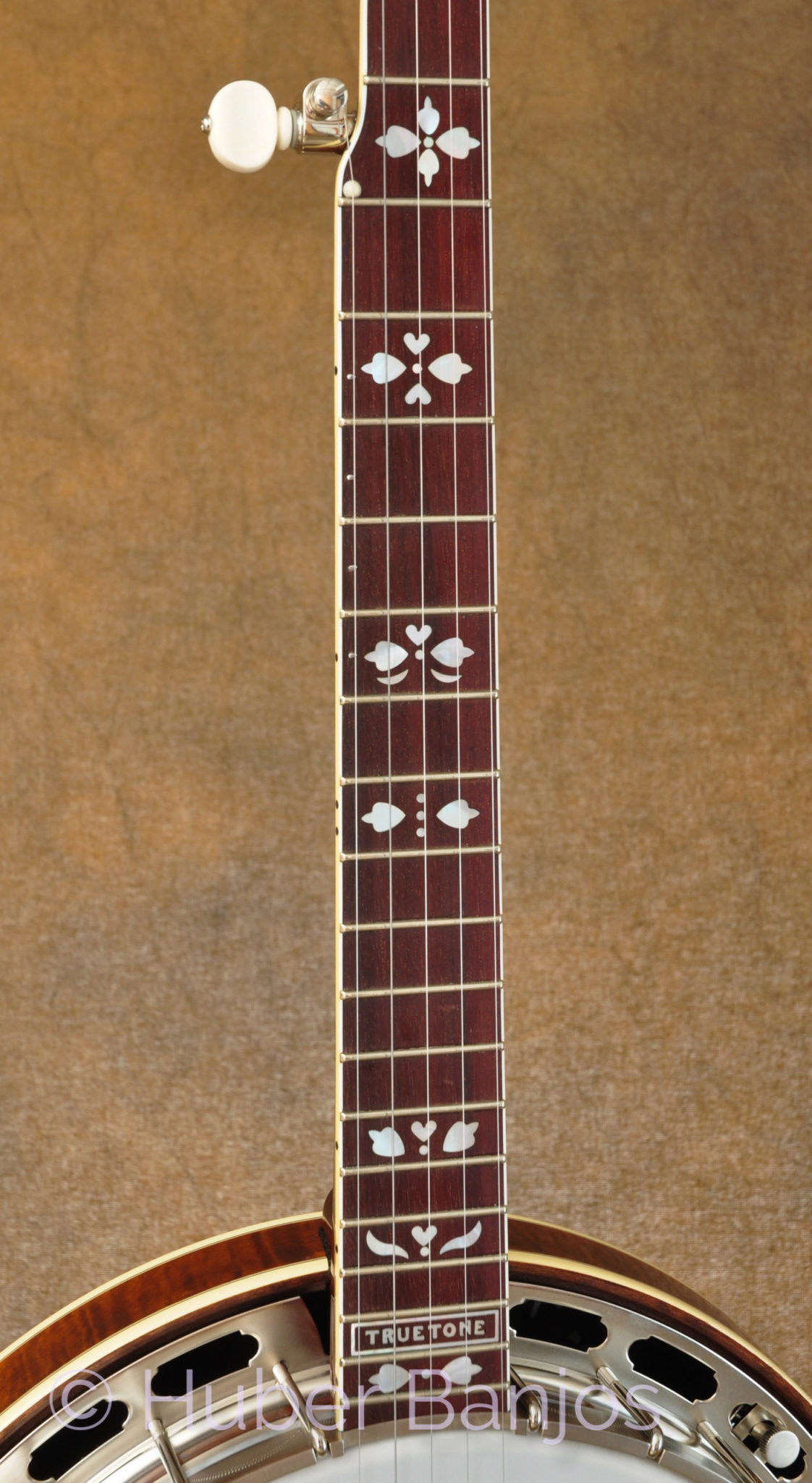 Huber VRB-G, Nickel plated, speed neck - Huber Banjos